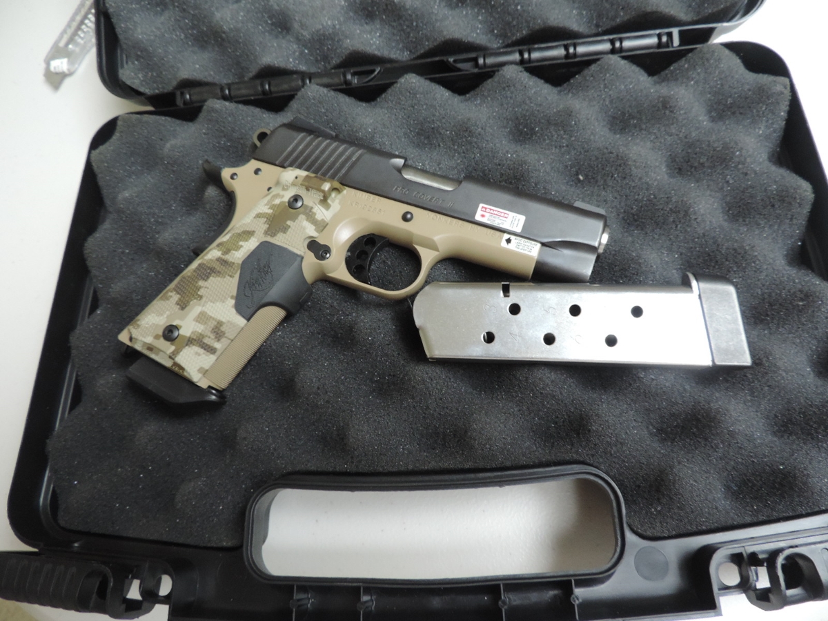 KIMBER CUSTOM SHOP 45 PRO COVERT II WITH FACTORY LASER GRIP NO RESERVE