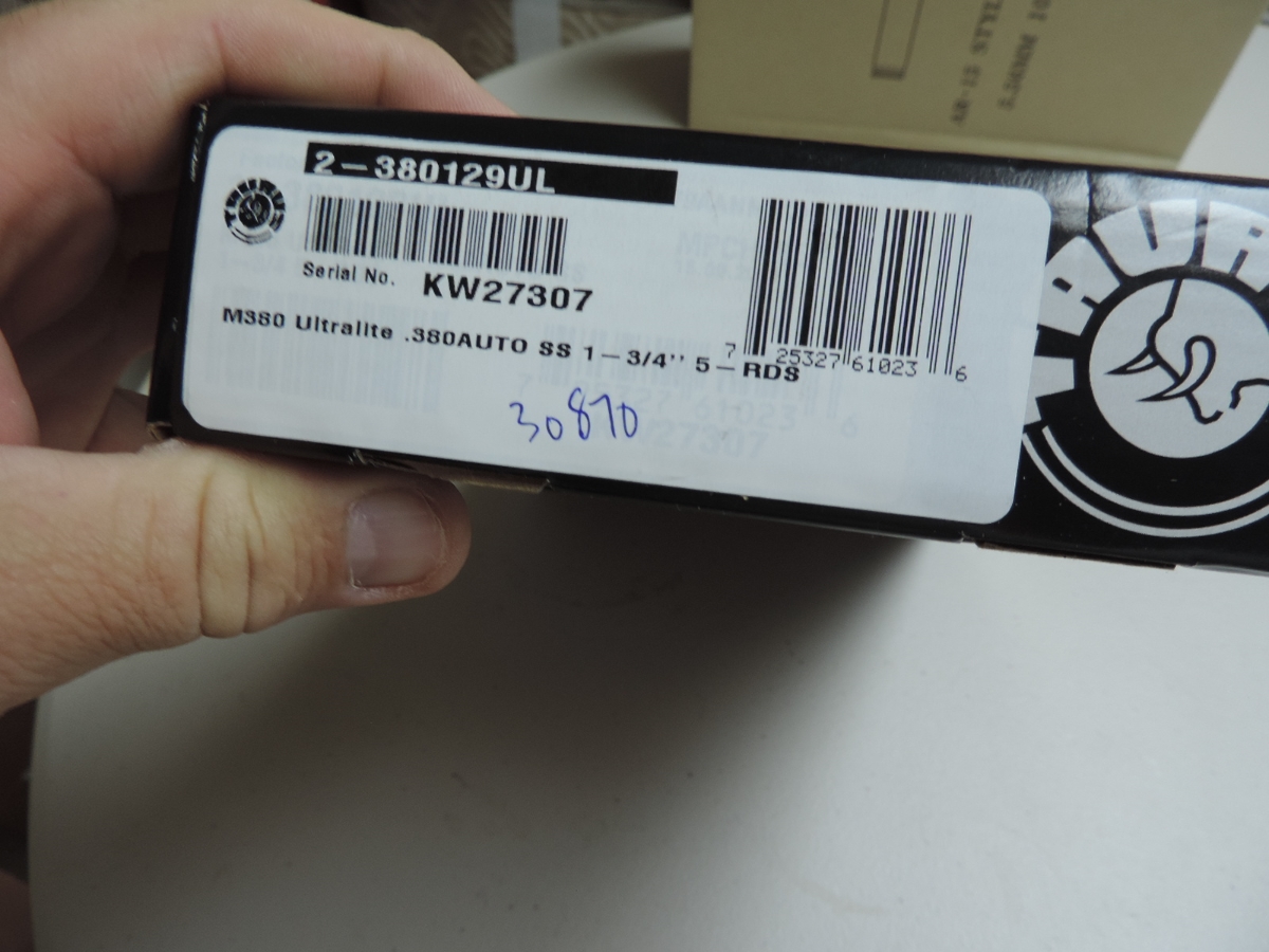 Taurus M380 Ultralite Stainless 380 Pistol New No Reserve .380 Acp For ...