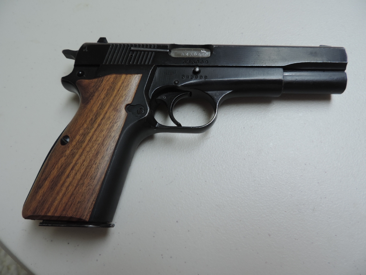 FM ARGENTINA HIGH POWER PISTOL 9MM WITH NO RESERVE