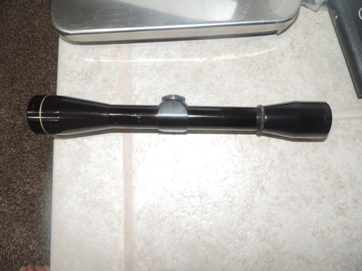 LEUPOLD M-8 IN 6X FIXED POWER GLOSS RIFLE SCOPE NO RESERVE