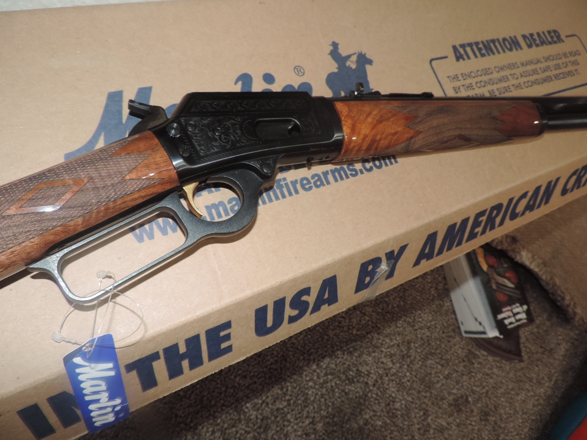 Marlin 1894cb Limited Edition Gold Evgraved 45 Lc New In The Box No ...