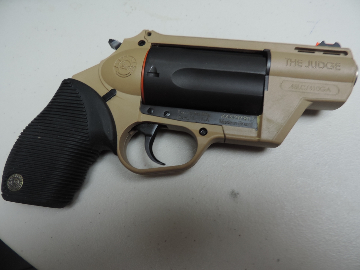 Taurus Judge 45/410 Flat Dark Earth With No Reserve .45 Long Colt For ...