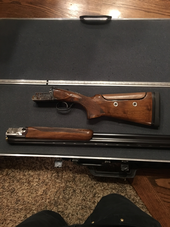 Perazzi Comp 1 O/U 12 Ga Skeet Drop Out Trigger W/Adjustable Comb. No ...