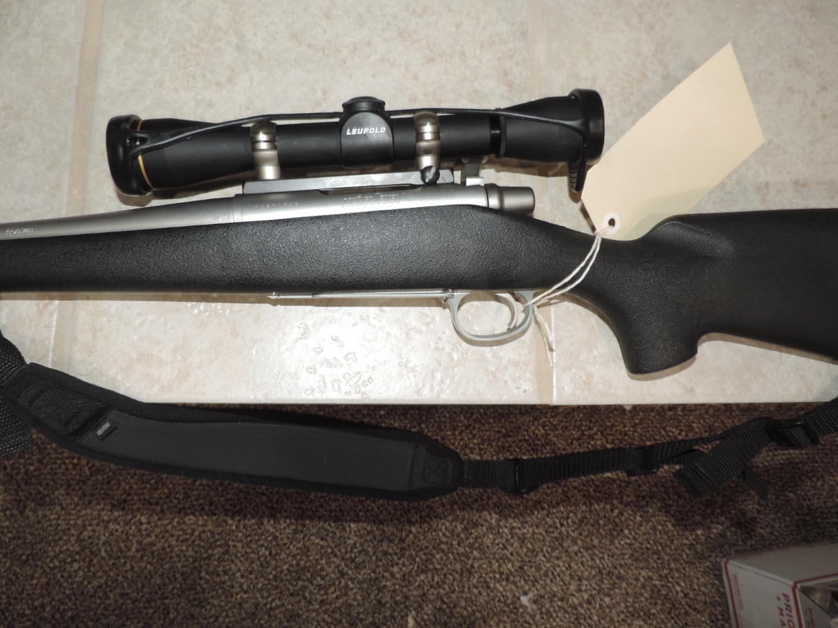 Remington 7 In 308 With Leupold Scope Stainless Like New .308 Win. For ...