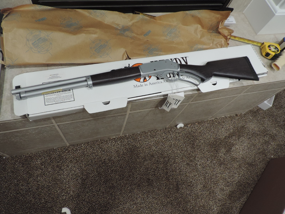 Henry All Weather 45-70 Trapper Stainless Gun New In The Box .45-70 ...