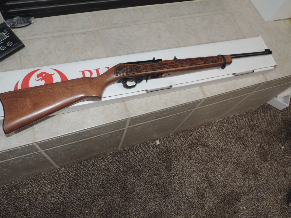 - RUGER 10-22 DONALD TRUMP COMMERTIVE RIFLE NUBER 2 OUT OF 45 FROM UTAH ...