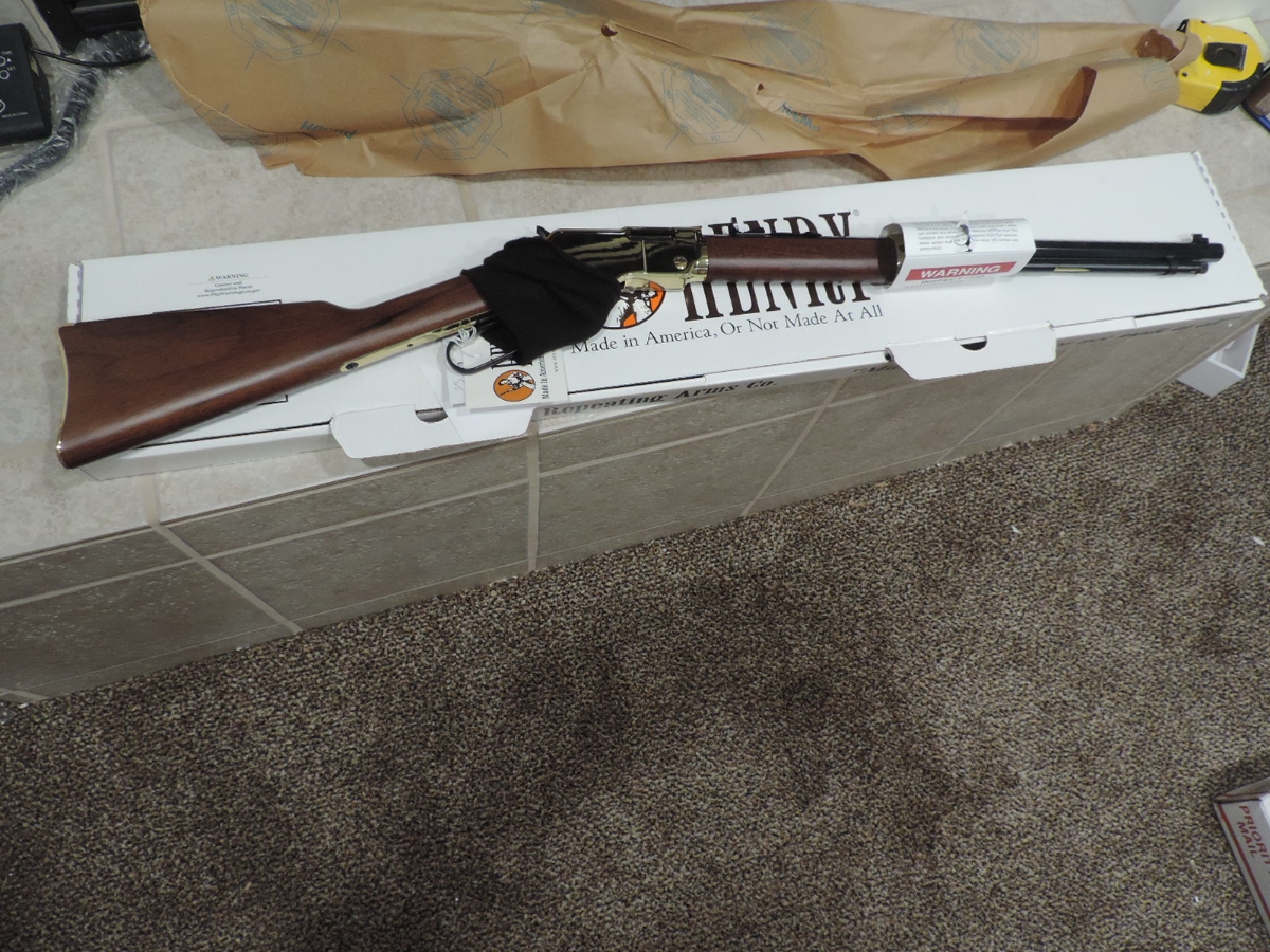 Henry Golden Boy 17 Hmr Is New In The Box Hard To Find .17 Hmr For Sale ...