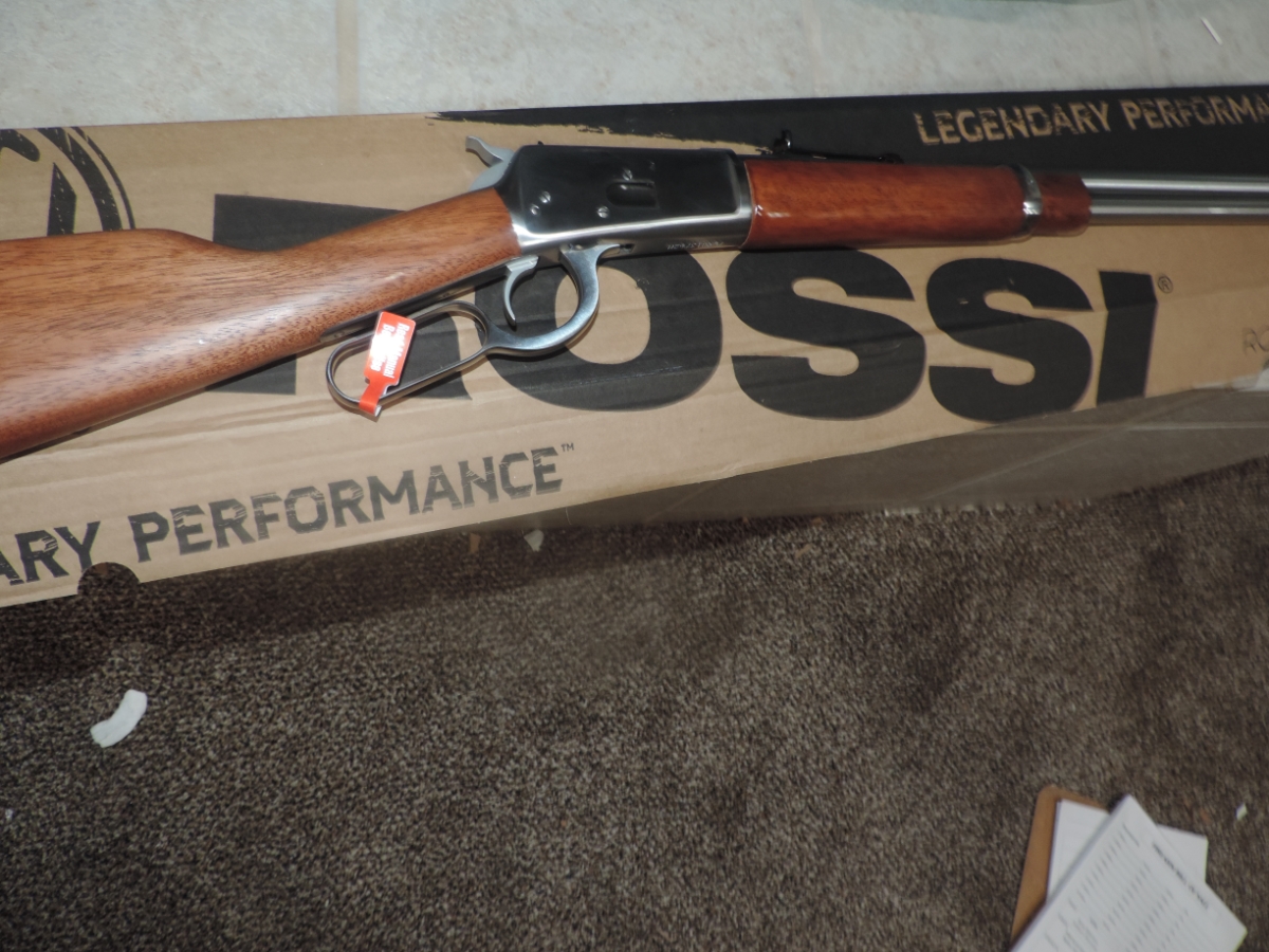 - ROSSI 357 STAINLESS LEVER ACTION RIFLE NEW IN BOX NO RESERVE - Picture 2