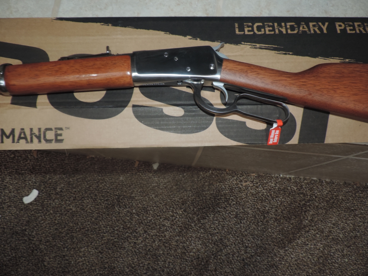 Rossi 357 Stainless Lever Action Rifle With No Reserve New In Box .357 ...