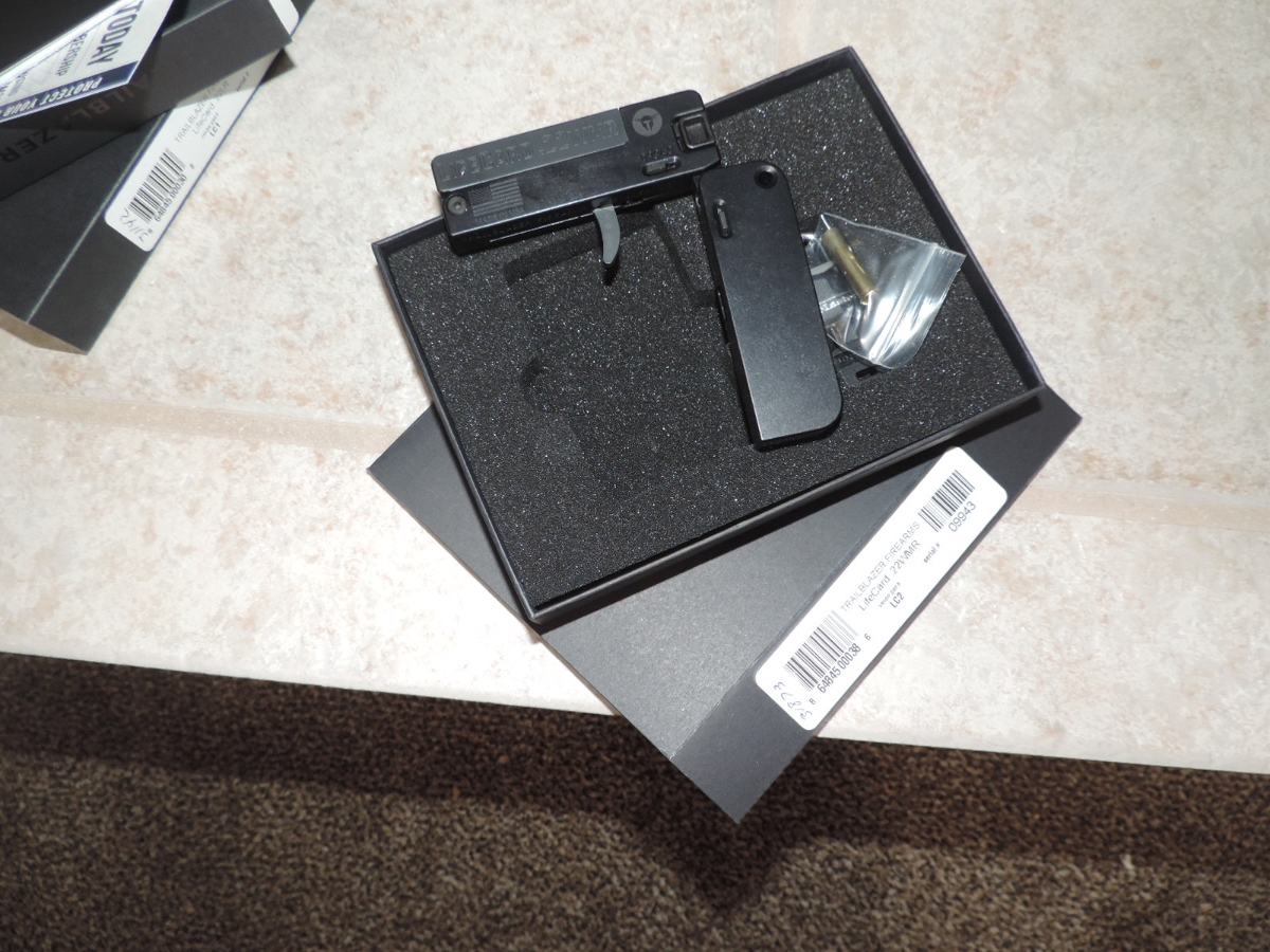 Trailblaser Credit Card Gun 22 Mag New In Box .22 Magnum For Sale at ...