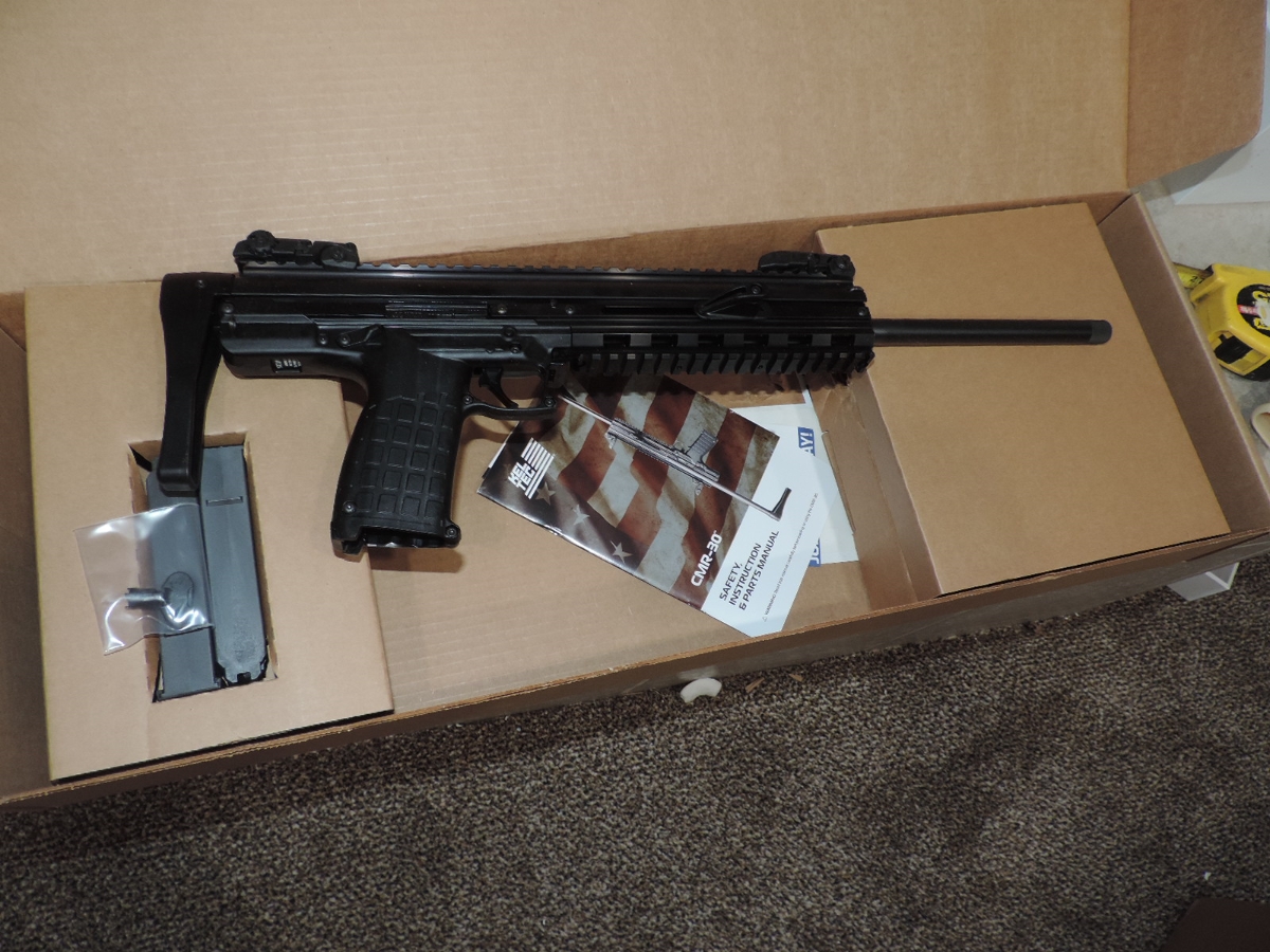 Kel - Tec Cmr Rifle In 22 Mag Is New In The Box With No Reserve .22 ...