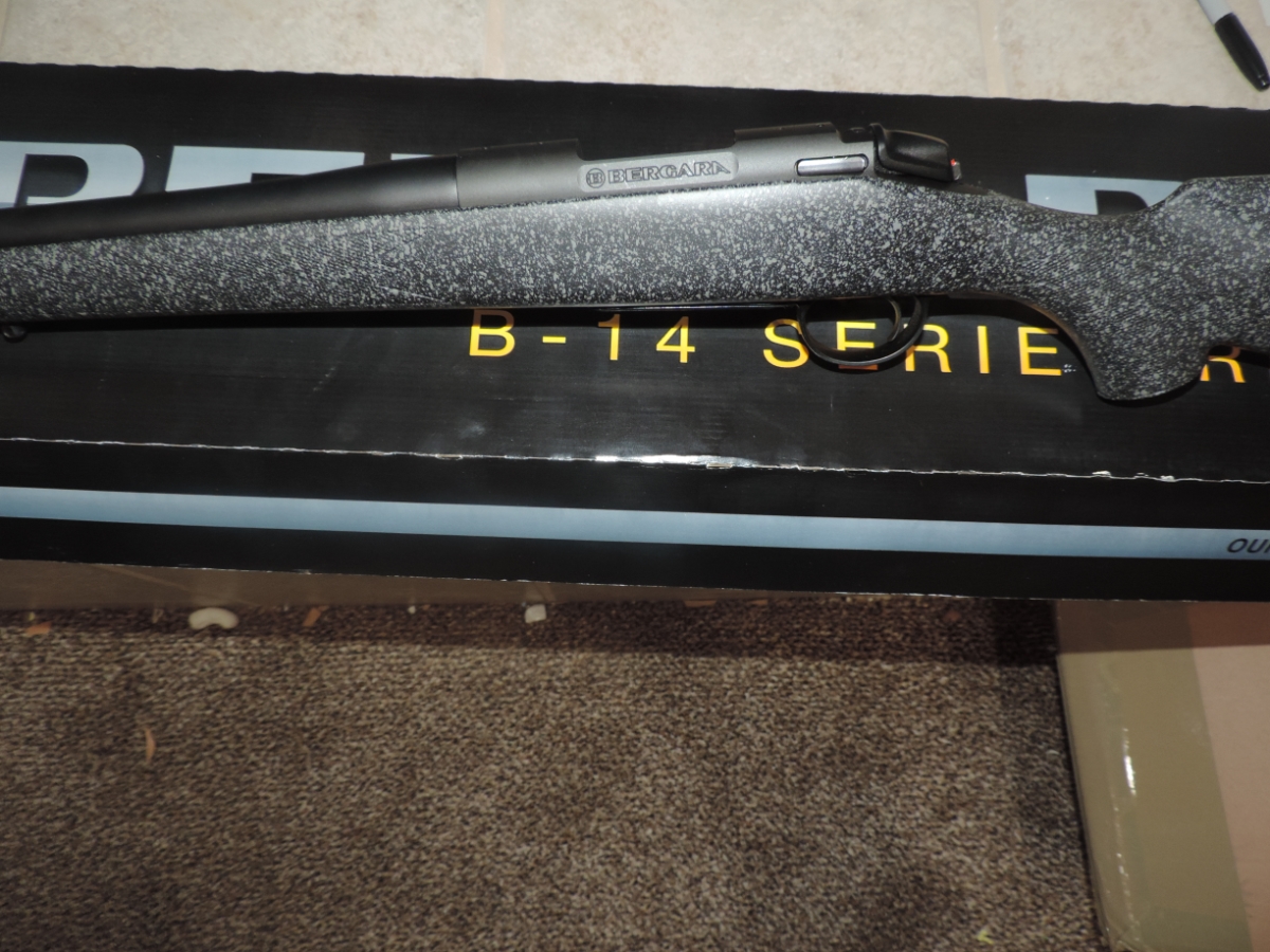 Bergara 243 Rifle Like New In The Box Threaded Barrel No Reserve .243 ...