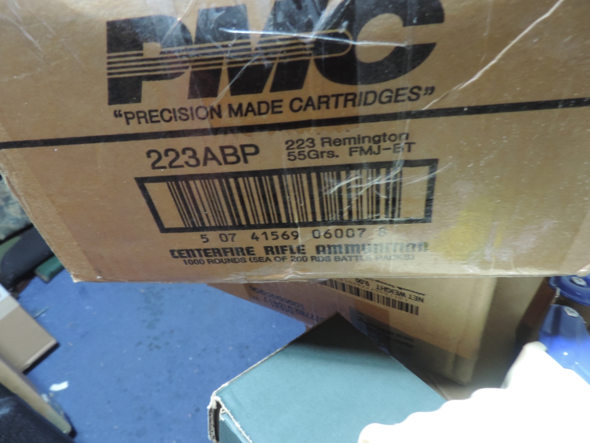 Pmc 5 Battle Packs 200 Rounds Per Pack 1000 Rounds Of 223 In Battle ...
