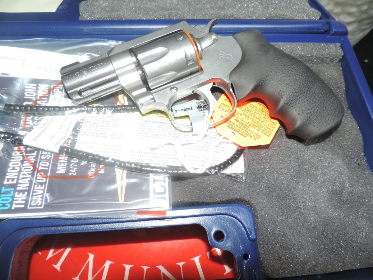 Colt King Cobra Snubby 357 New In Box With No Reserve .357 Magnum For ...