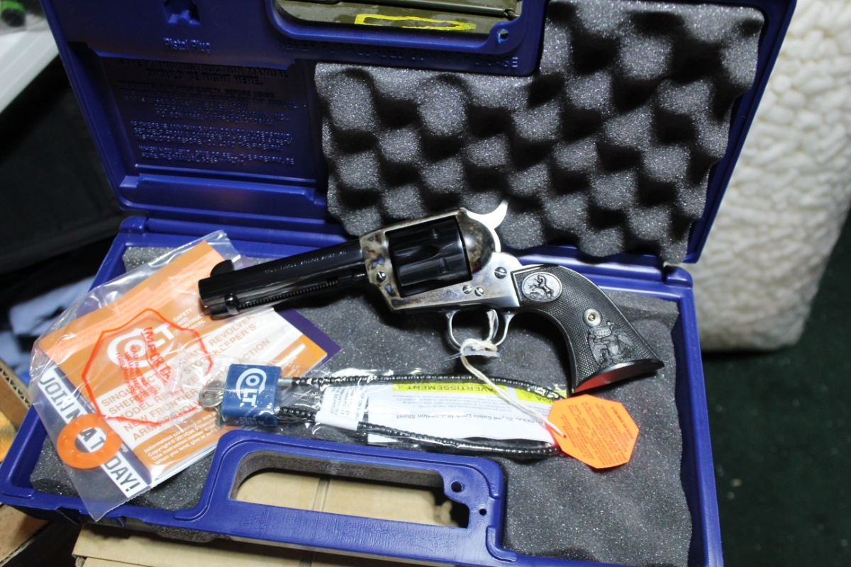 Colt Single Action 45 Long Colt S.A. With 4.75 Inch Barrel New In Box ...