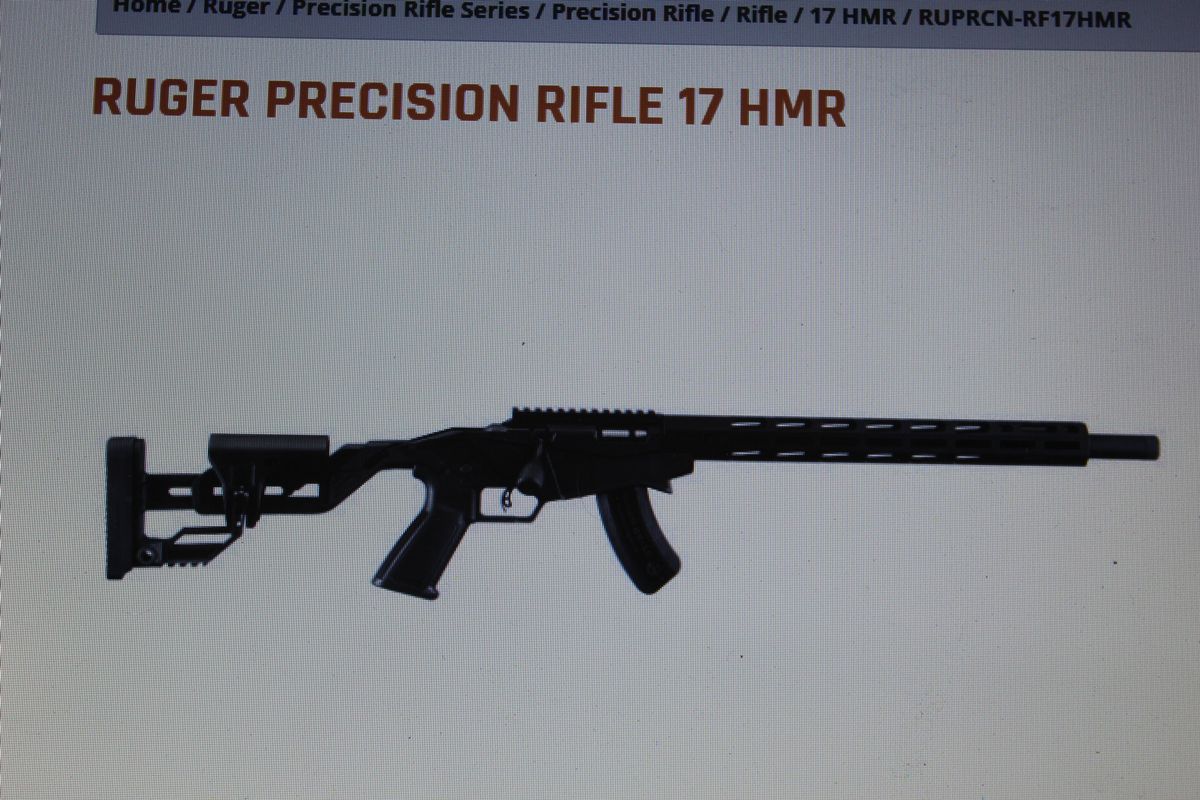 Ruger Percision 17 Hmr Rifle New In Box With No Reserve .17 Hmr For ...