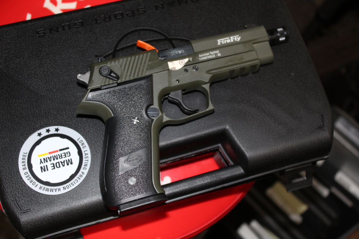 Gsg Firefly 22 Long Rifle With Threaded Barrel Nib No Reserve .22 Lr ...