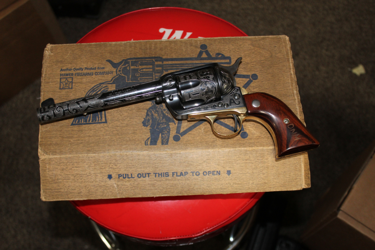 Hawes Western Marshall Full Factory Engraved With Letter 45 L.C. As-Is ...