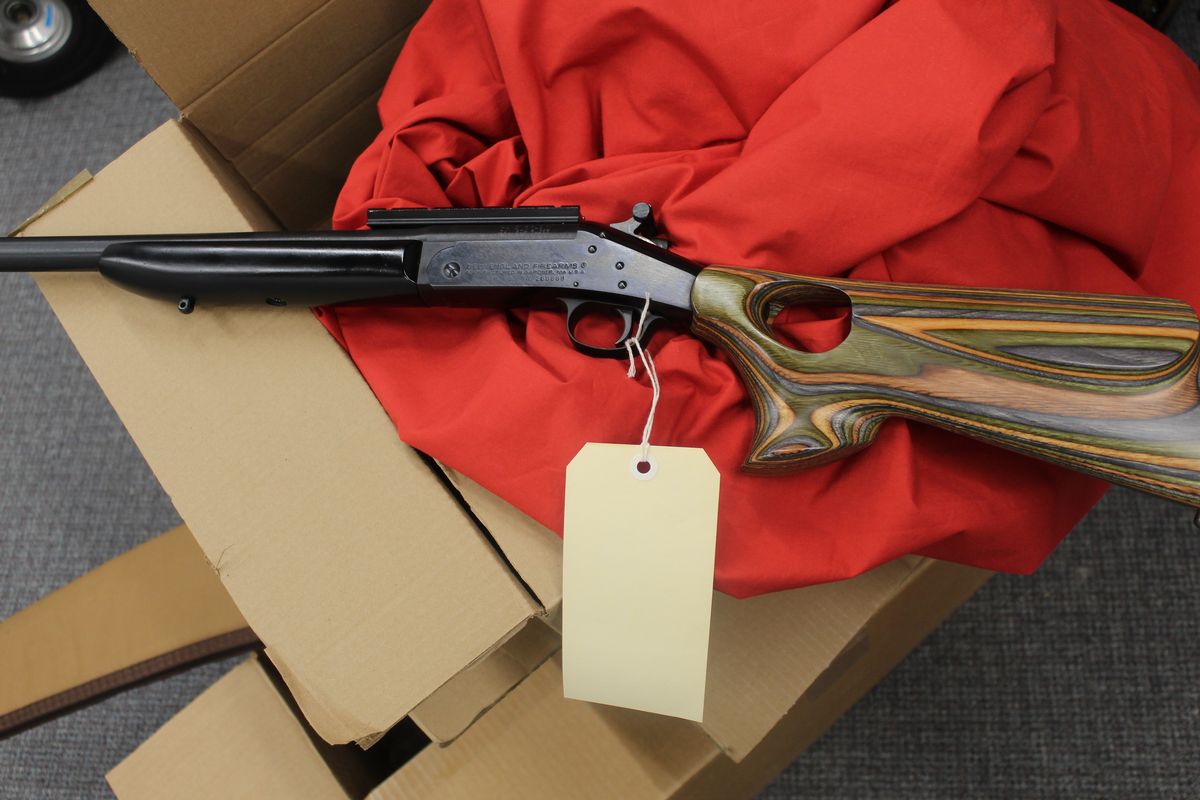 New Englan Handi Rifle In 204 Ruger With No Reserve .204 Ruger For Sale ...