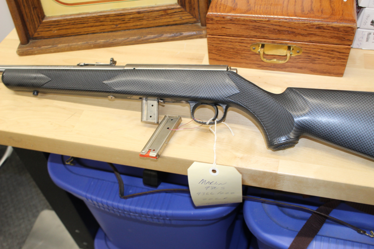 Marlin 980s Stainless Rifle With 2 Mags And No Reserve .22 Lr For Sale at GunAuction.com - 17195695