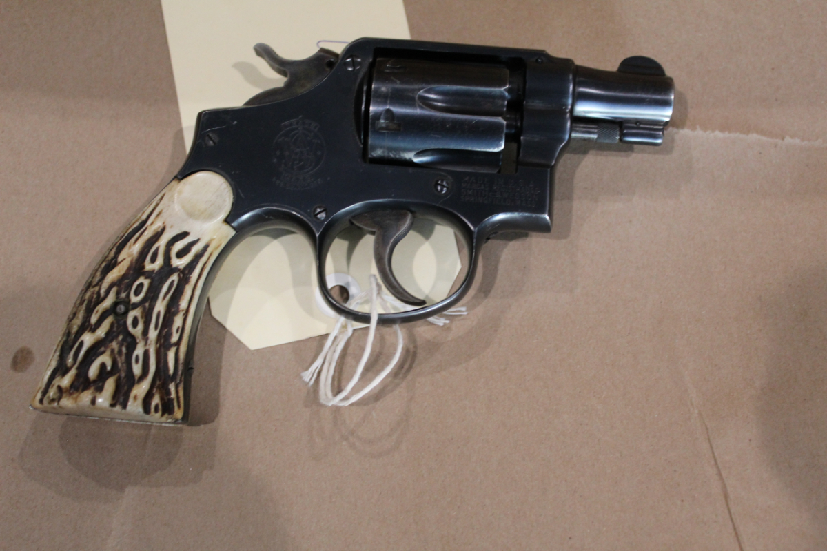 Vintage Smith Wesson 38 Snubby Pistol With No Reserve .38 Special For ...