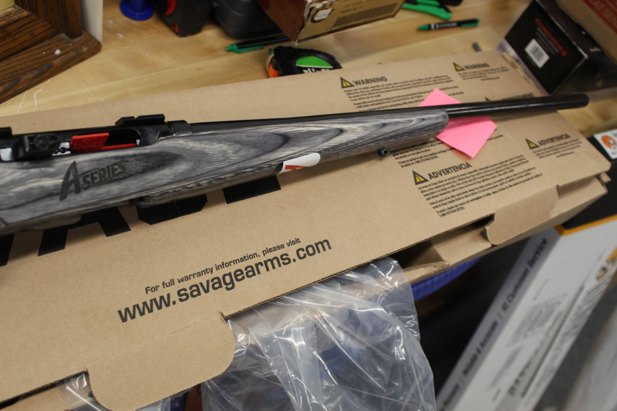 Savage 17 Hmr Semi Automatic A17 Model Target Sporter New In The Box ...