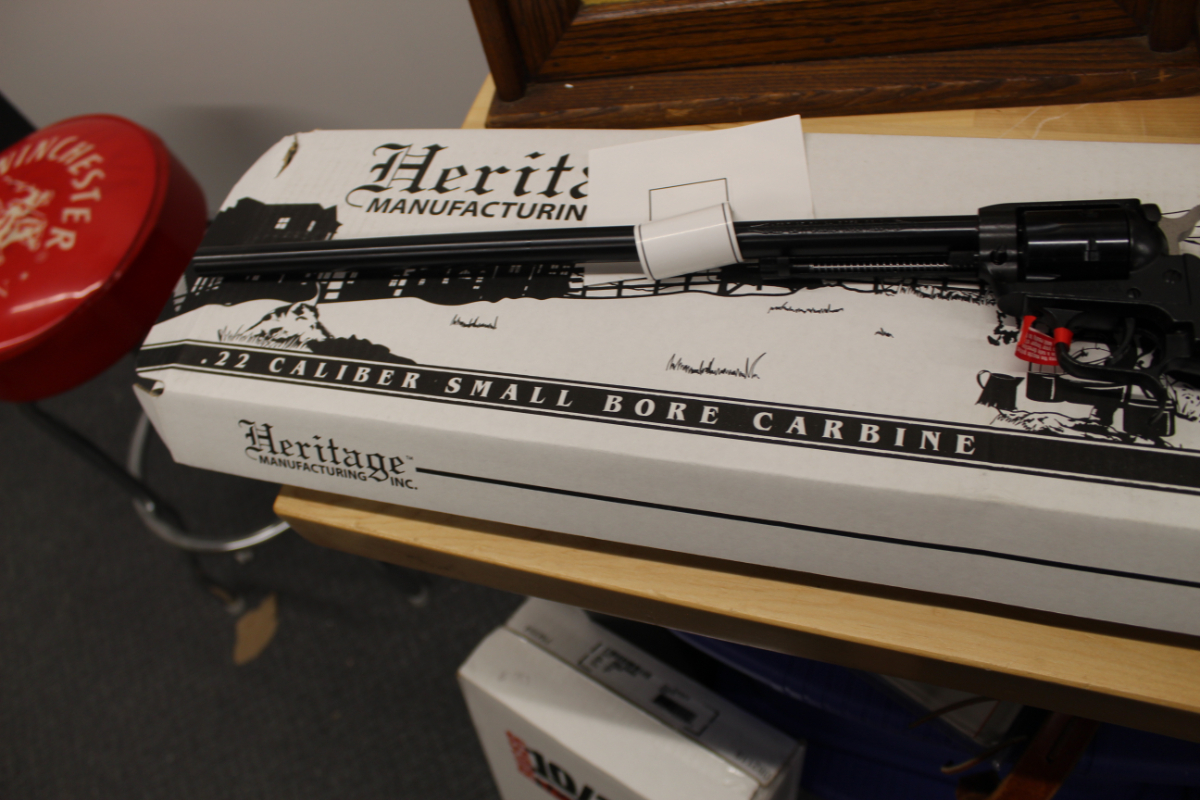 Heritage Hertiage Rancher 22 L.R.And 22 Mag Cylinder Rifle With 16 Inch ...