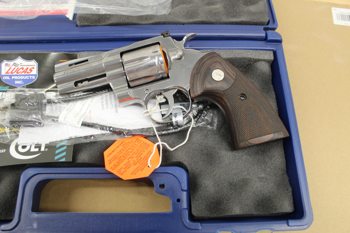 Colt Python 3 Inch Barrel Gun New In The Box For Sale at GunAuction.com ...