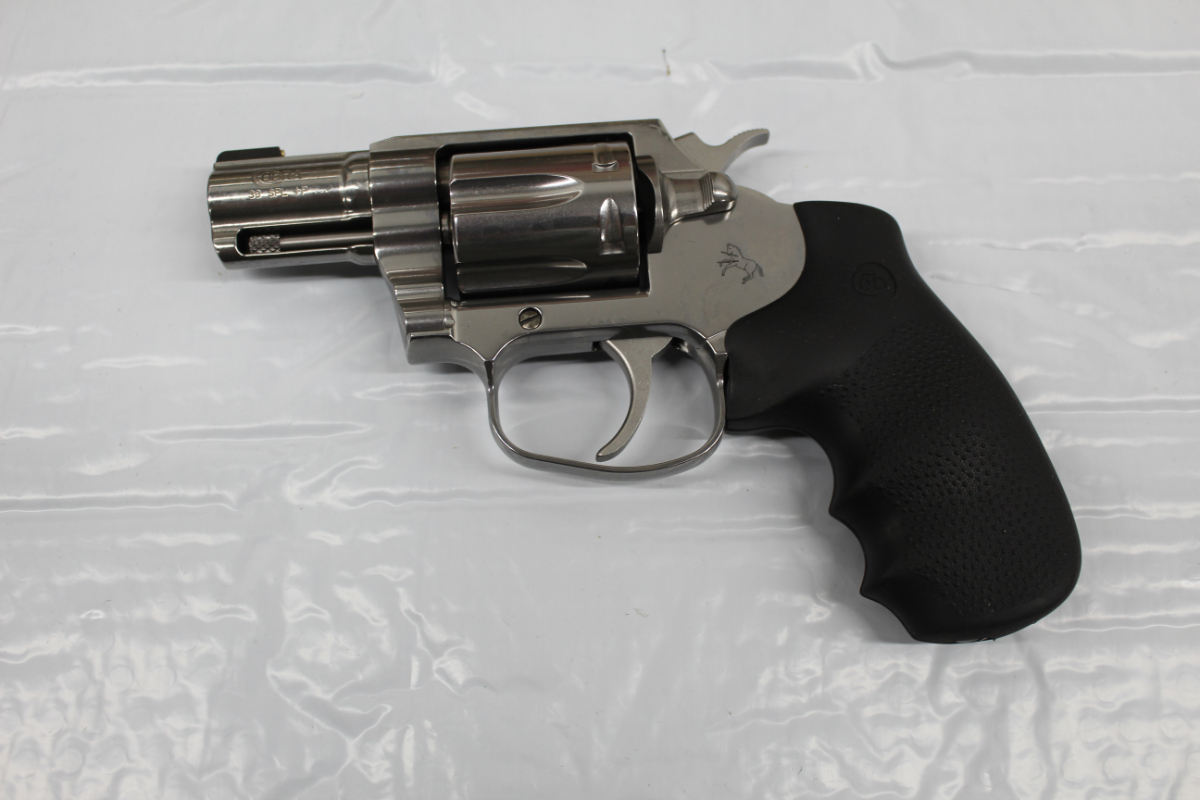 Colt Cobra 38 Special Stainless Plus P Snubby Revolver Like New No ...