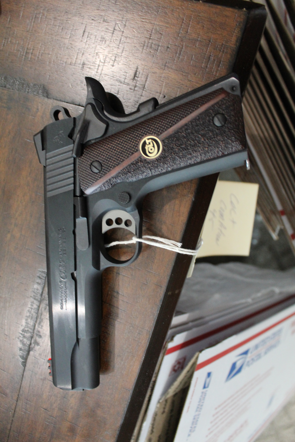 COLT 1911 COMPITION 45 ACP IS LIKE NEW WITH NO RESERVE .45 ACP 17301393 ...