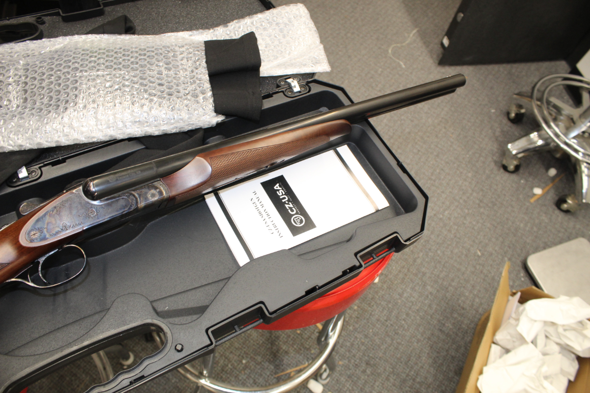 Cz C.Z. 20 Gauge Coach Double Barrel Shotgun New In The Box Case ...