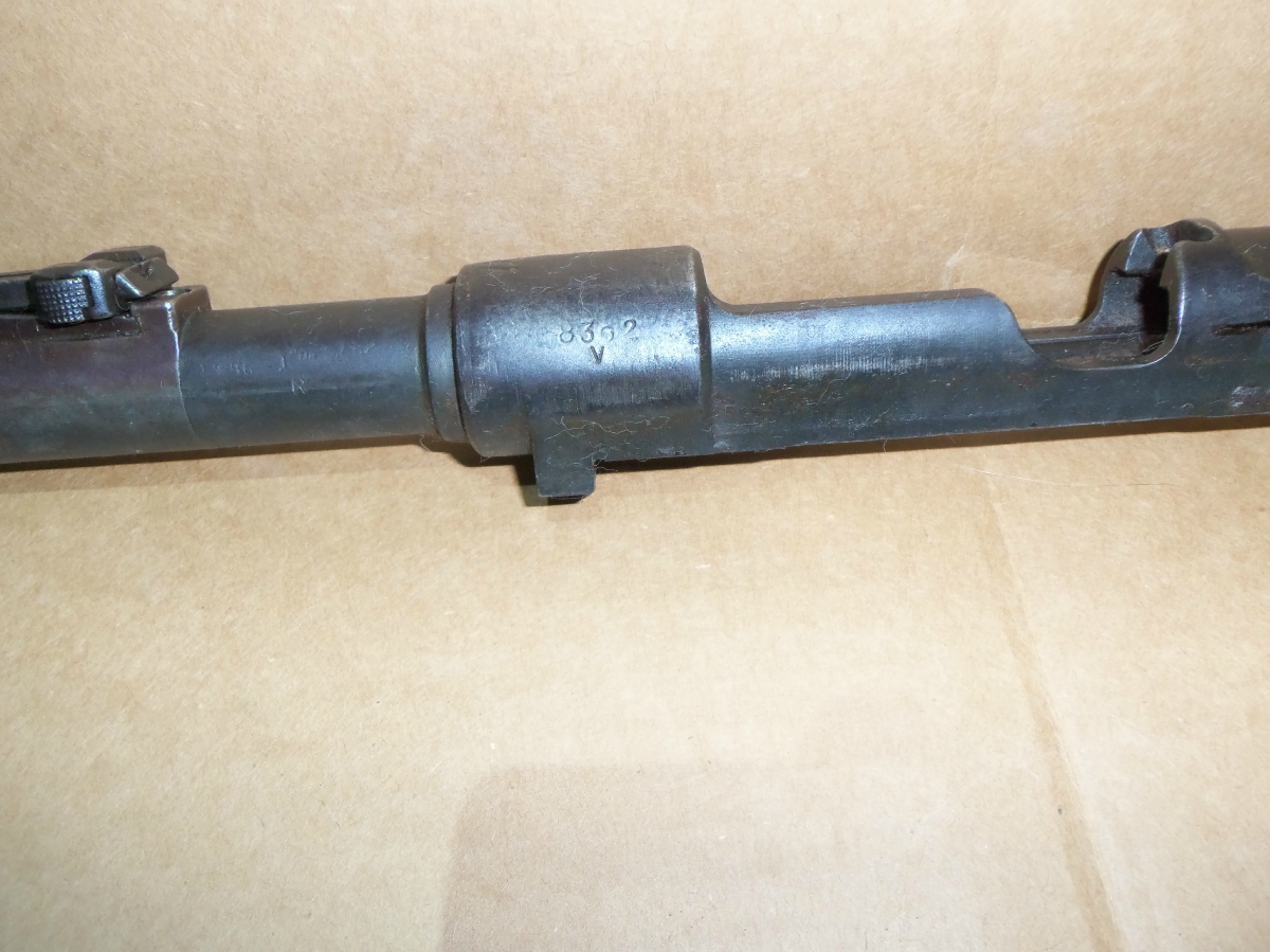 Fair Condition #8362 Stripped 308 Mauser K98 Barreled Receiver Free ...