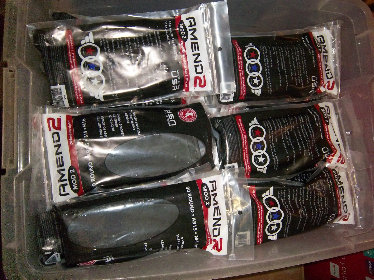 (10) Brand New In Plastic Black Amend 2 30 Round 223 / 556 Ar15 ...