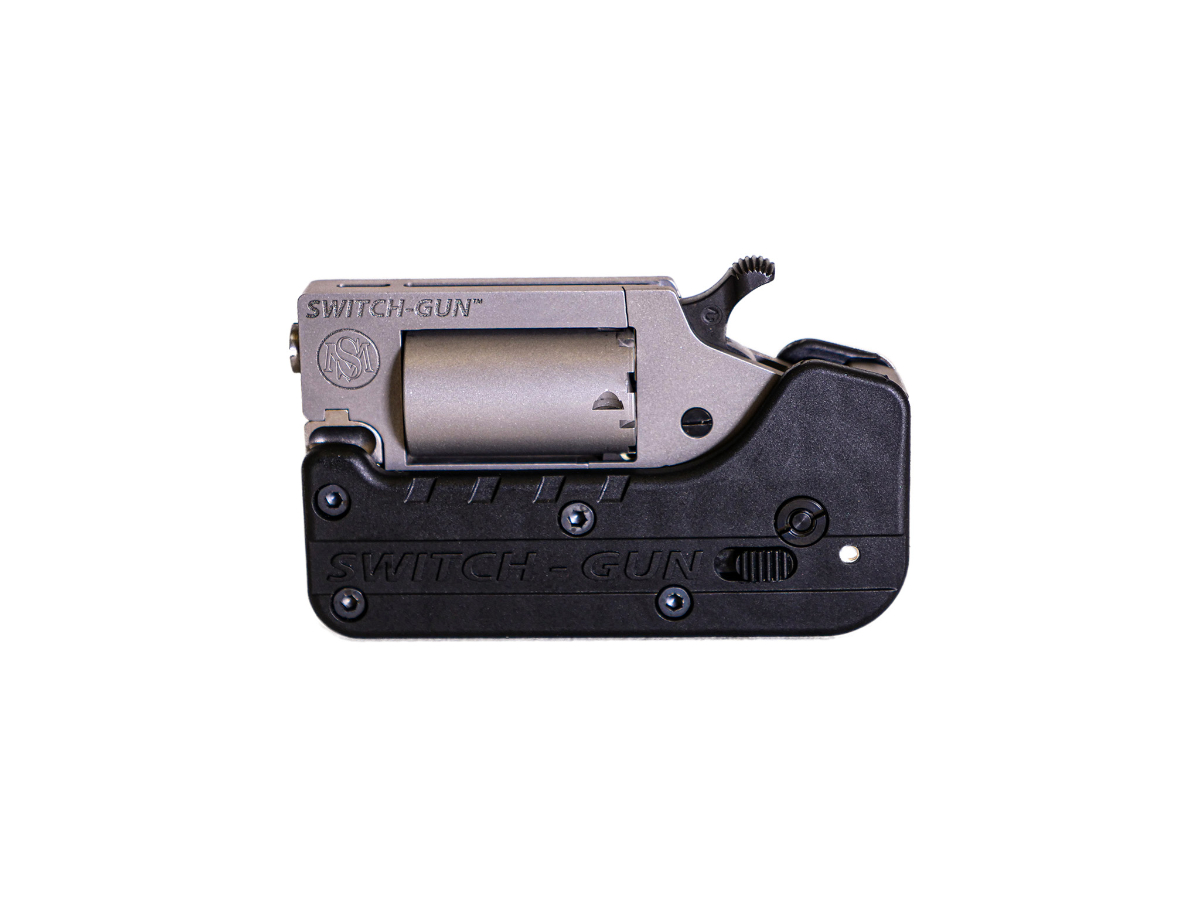 Standard Mfg. Switch-Gun .22WMR Folding Revolver FACTORY DIRECT .22 ...