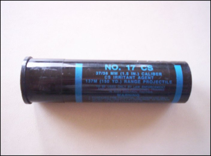 Defense Technology Corp 37mm CS Tear Gas Cartridge