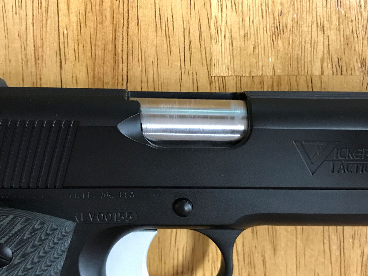 Nighthawk Custom Vickers Tactical Custom Built 1911 45 With Trijicon ...