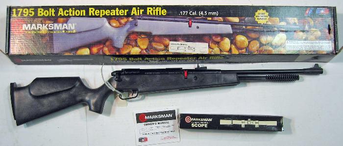 Marksman 1795 .177 Caliber Pellet Repeating Rifle For Sale at ...