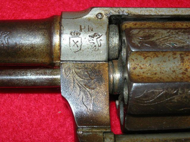 Manuel Escodin Eibar Spain Gilt 1924 Revolver For Sale at GunAuction ...