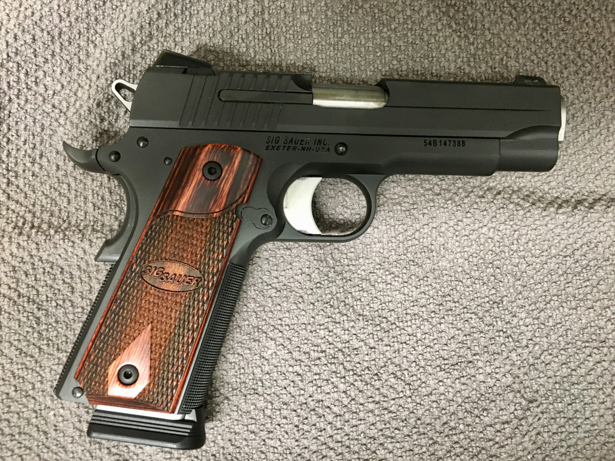 Sigarms Sig 1911 Carry Nitron Finish .45 Acp .45 Acp For Sale at ...