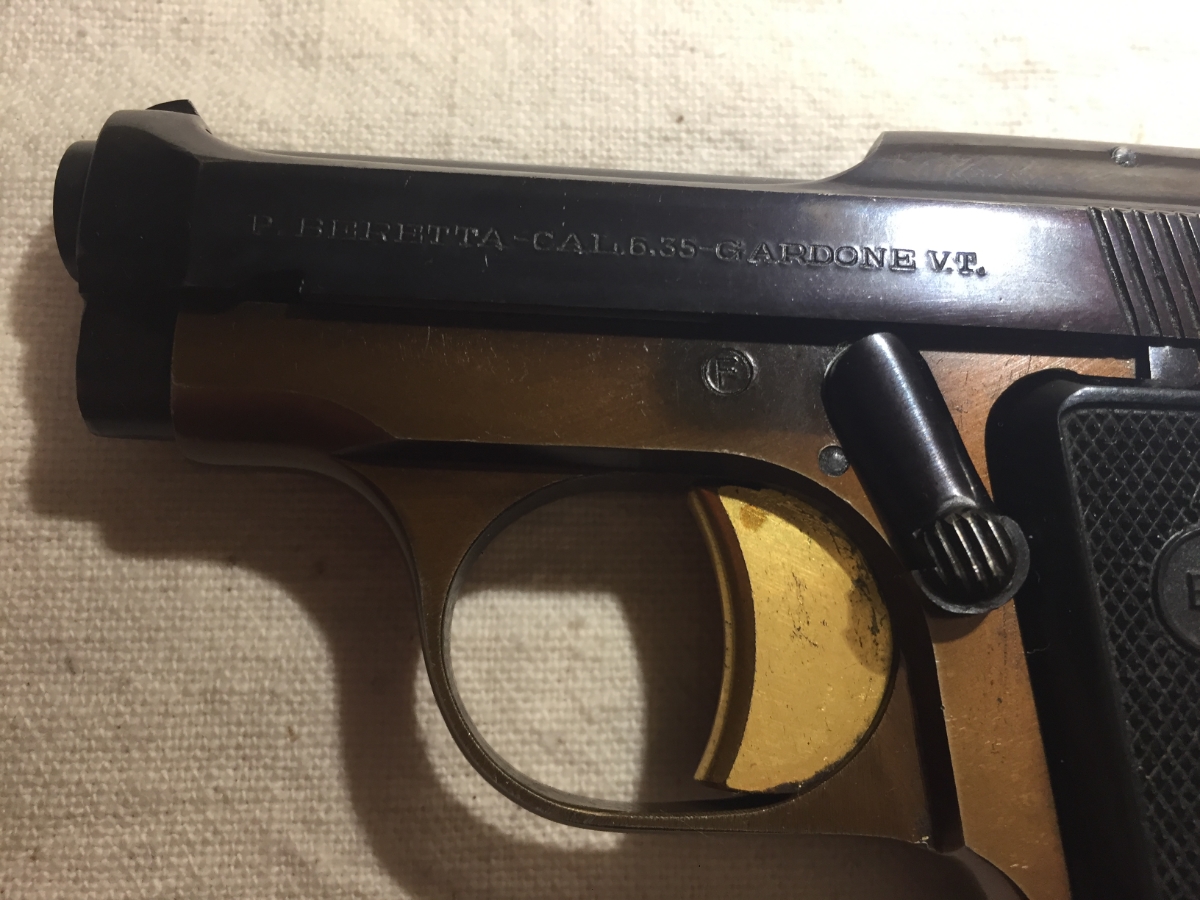 Beretta M418 Bantan Made In Italy 1957 .25 Acp For Sale at GunAuction ...