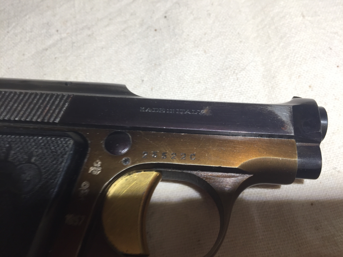 Beretta M418 Bantan Made In Italy 1957 .25 Acp For Sale at GunAuction ...
