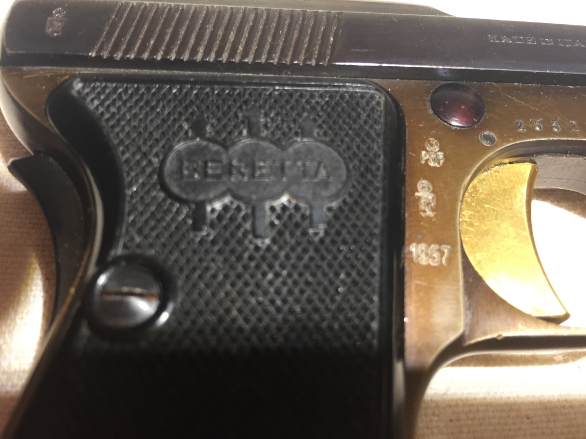 Beretta M418 Bantan Made In Italy 1957 .25 Acp For Sale at GunAuction ...