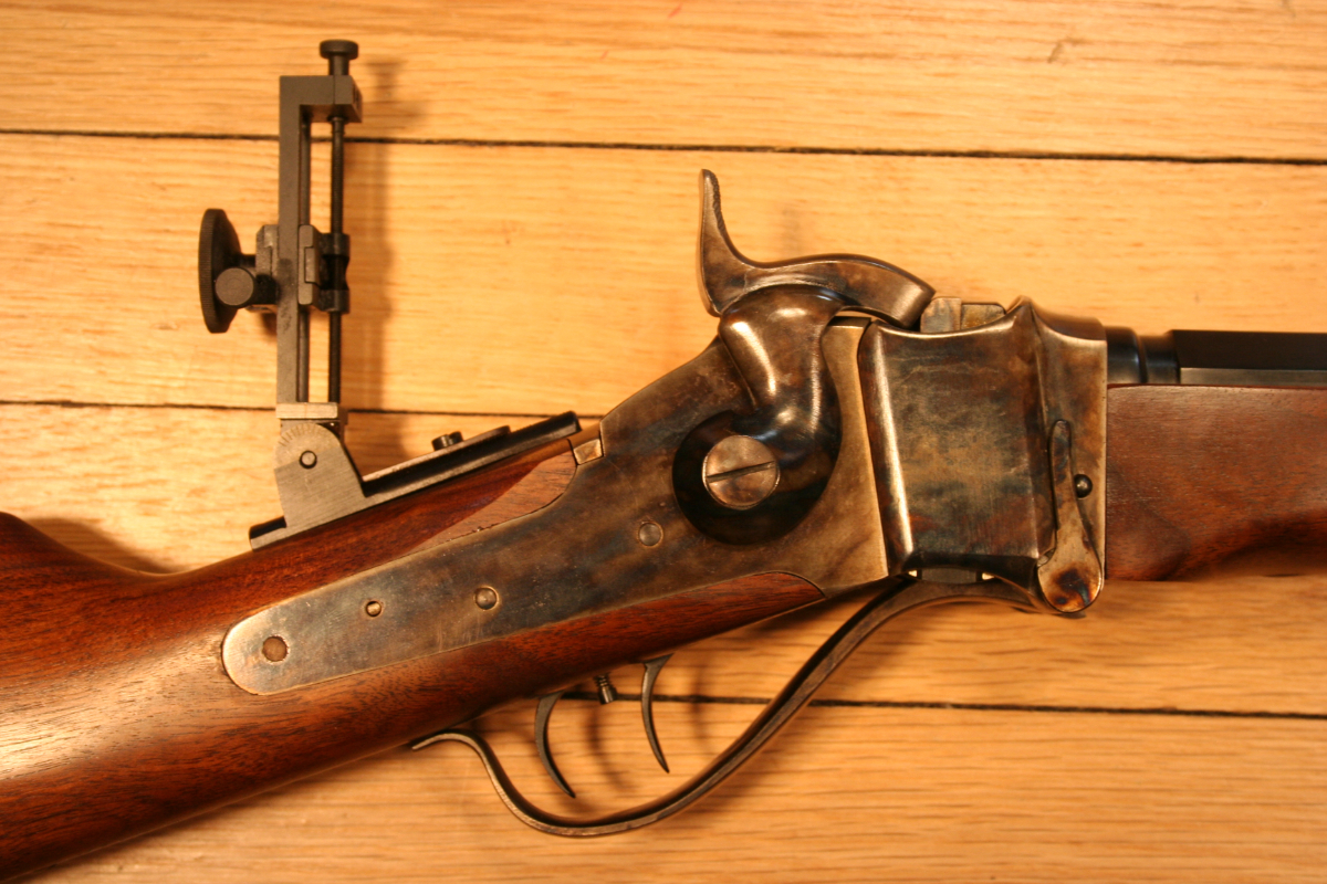 1874 Sharps Replica 34 In Heavy Octagon Barrel For Sale at GunAuction ...