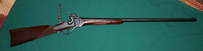 Iab C. Sharps Pat. 1852 .54 Percussion Sporting Rifle For Sale at ...