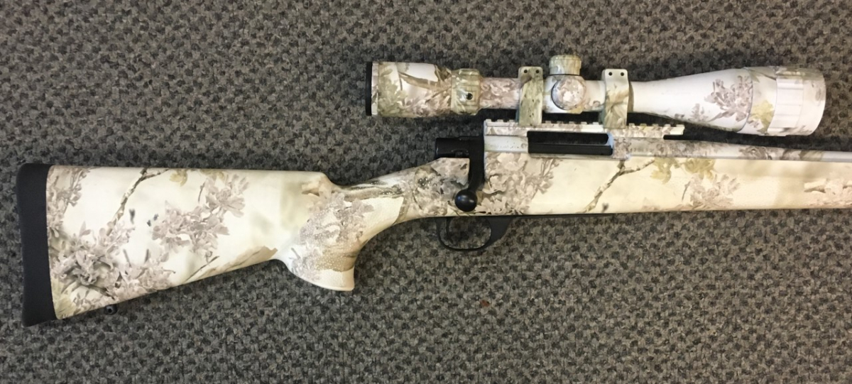 Howa Model 1500 W/Kings Snow Shadow Camo Stock & Nikko Sterling Scope W ...