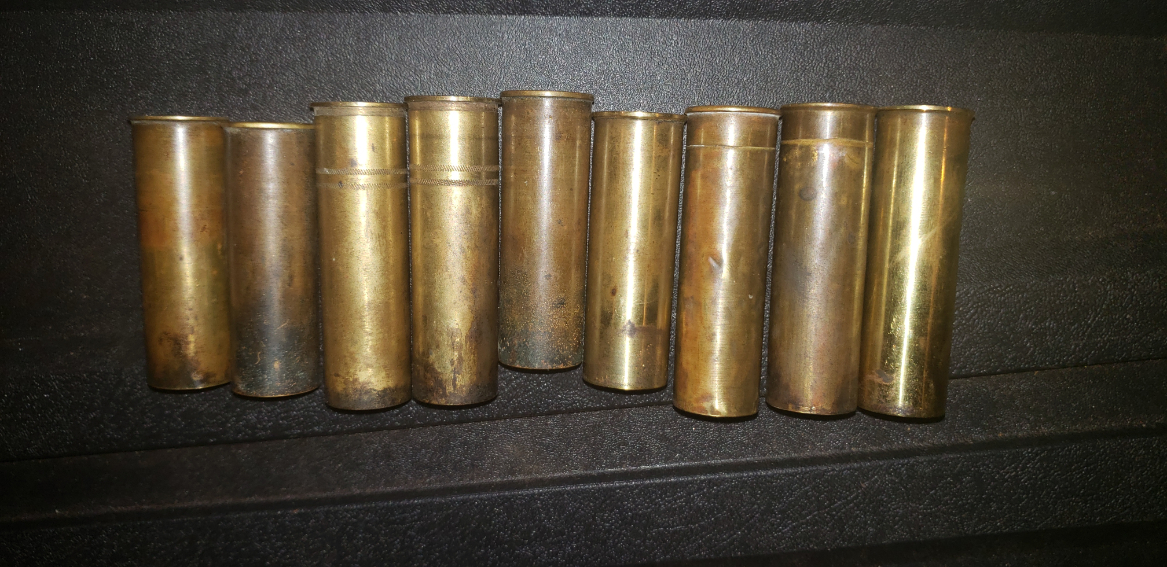 Alcan 10 Gauge solid brass shotgun shells 17168153 - GunAuction.com
