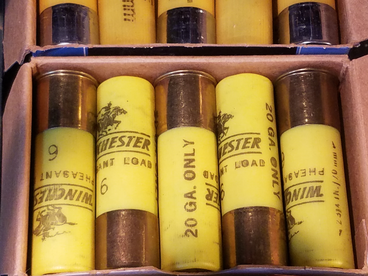 Winchester & Federal Five Boxes (128 Shells) Of 2 3/4" 20 Ga Shotgun ...