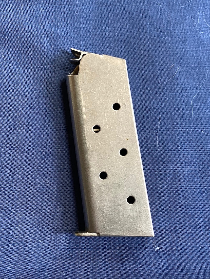 Detonics Combat Master .45 Acp Factory 6 Round Stainless Magazine Oem ...