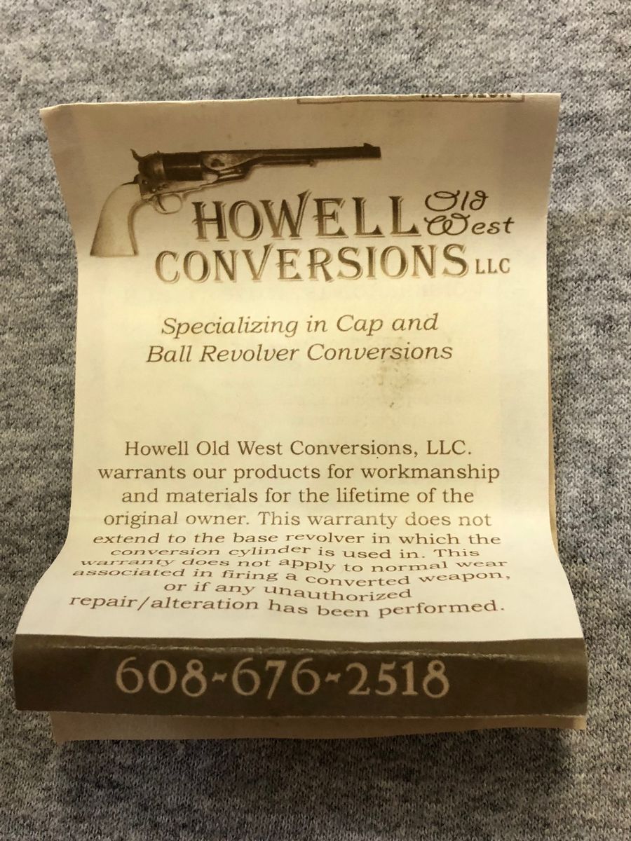 Howell Conversions Ruger Old Army Conversion .45 Colt For Sale at ...