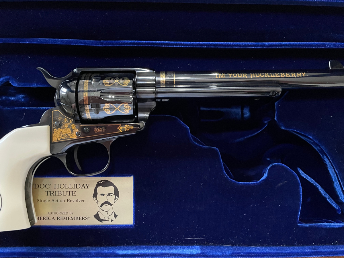 Uberti / Taylor & Co Doc Holliday .45 Long Colt For Sale at GunAuction ...